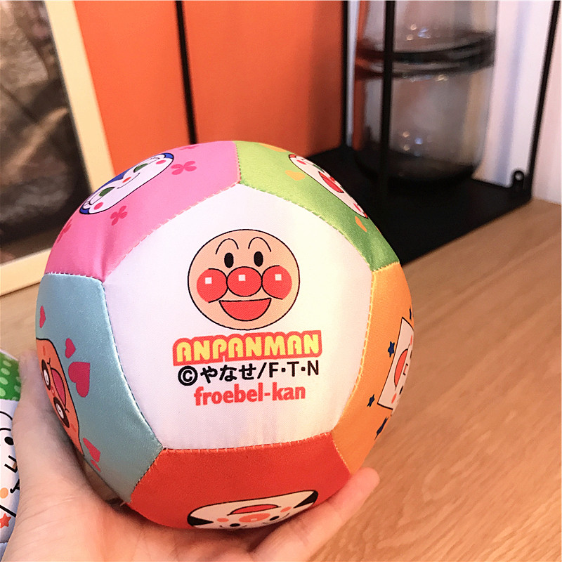 Japanisches anpanman-baby-fußballspielzeug – weiches und sicheres material