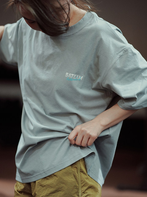 SENDAWAY 24SS water-designed printed short-sleeved T-shirt men's ...