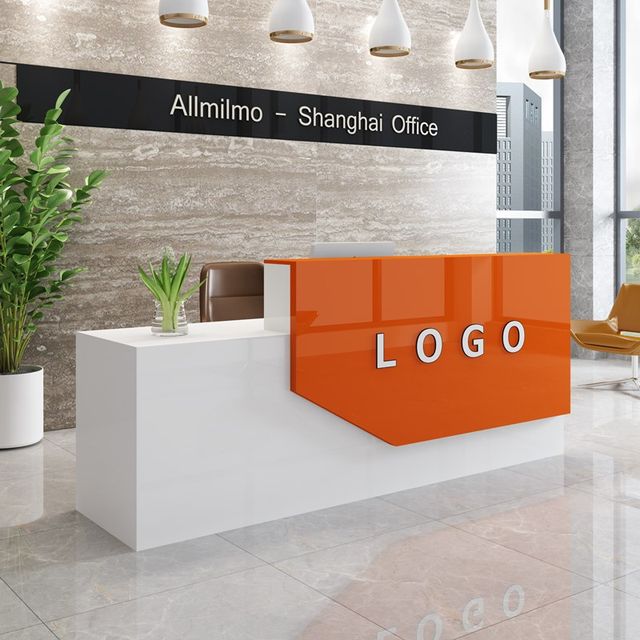 The front desk receives the modern bar restaurant cashier's cashier ...