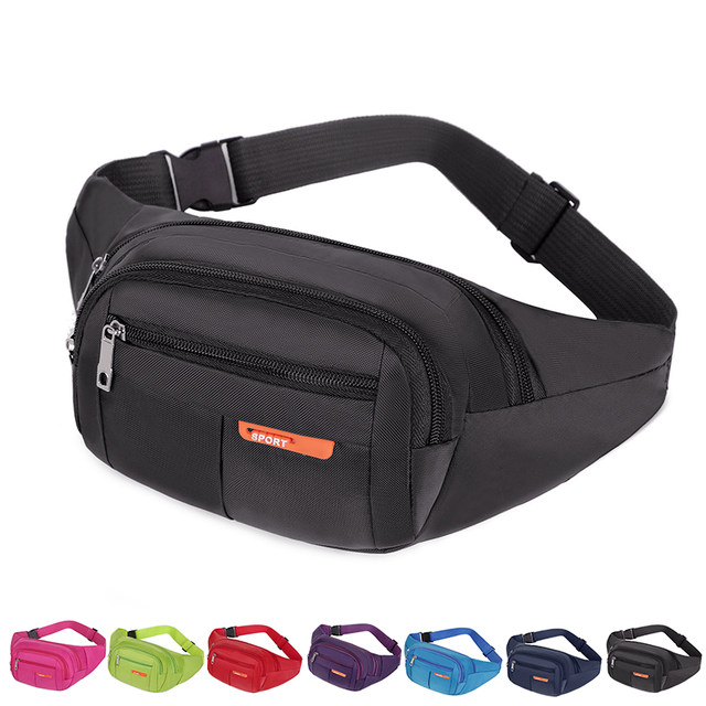 Running waist bag men and women multi -function, large -capacity, large -capacity anti -water ...