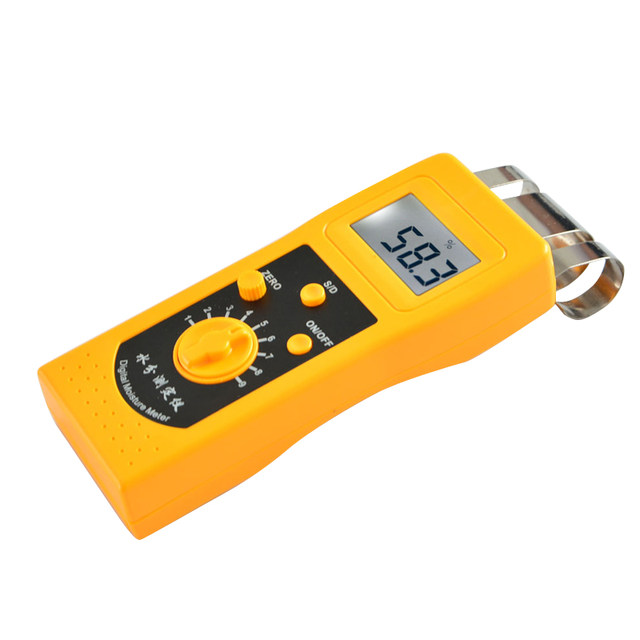 Textile Moisture Meter Leather Cloth Moisture Detection Yarn Moisture ...