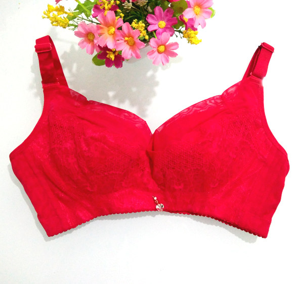 Siluofen Lace Underwear Genuine Ultra-thin Large Size Full Cover Cup ...