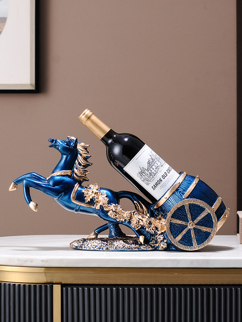 Immediately succeed in light luxury high-end wine rack living room wine ...