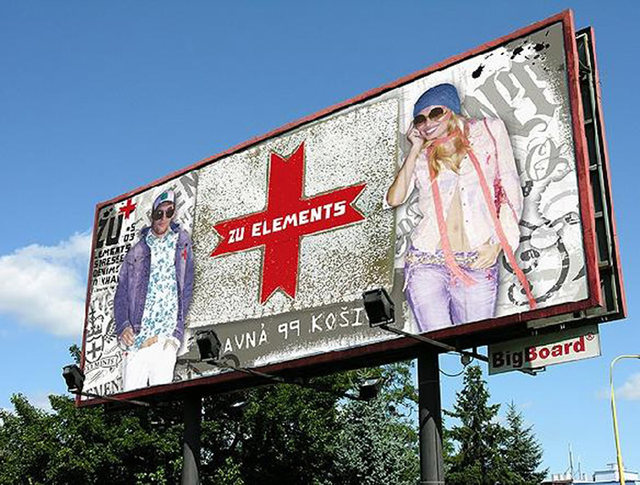 Strong goods Italian top trendy brand ZUELEMENTS classic cross print sweater for men U649