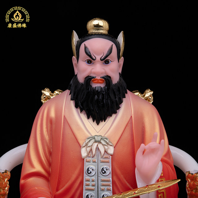 Longhu Mountain Zhang Tianshi statue white marble Zhang Daoling real ...