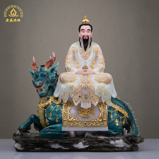 The statue of the Taoist ancestor of the Sanqing Dynasty, the moral ...