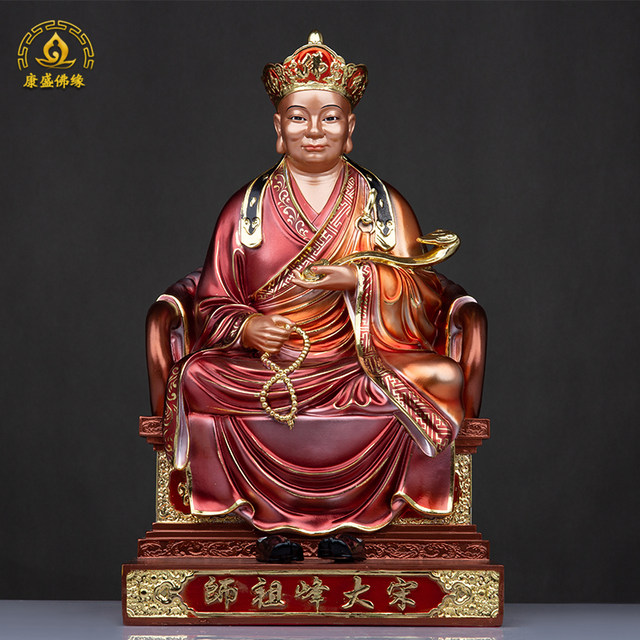 Song Dafeng's ancestor Buddha statue resin Lin Lingtong Dafeng ancestor ...