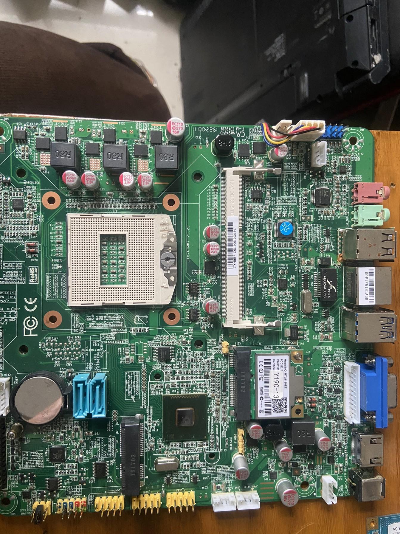 适用于 ITX-HM87 主板 四代笔记本CPU DDR3一体机电脑迷你主机集-淘宝网