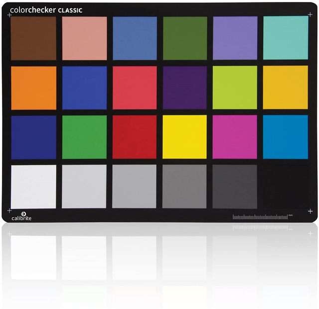 calibrite xriteColorCheckerClassic 24 color standard color card
