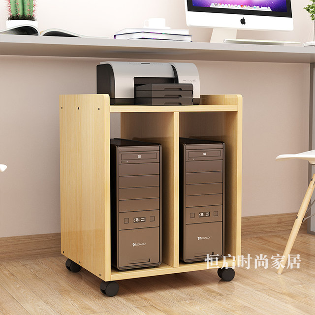 Custom printer rack removable computer main rack placement storage rack ...