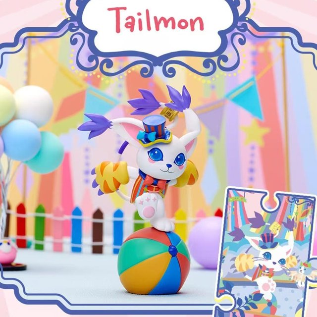 Genuine Fourth Digimon Circus Series Trendy Blind Box Figure Agumon ...