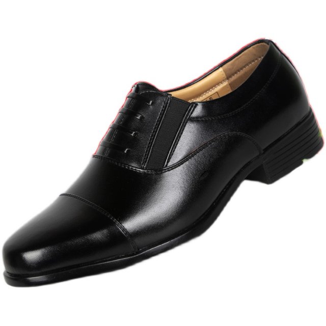 Winter three joint shoes working leather shoes interview leather shoes ...