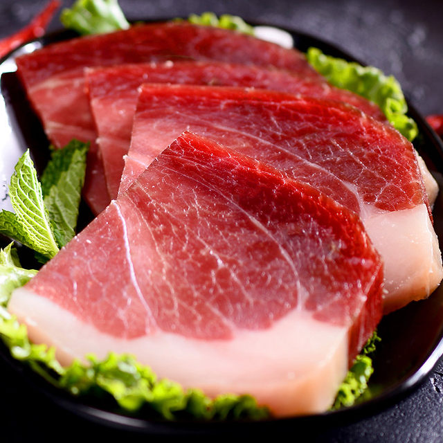 Xuanwei ham Laopujia Yunnan specialty ham block top crown 4Jin [Jin ...