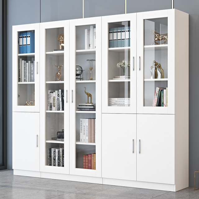 Office file cabinet wooden bookcase with lock floor file cabinet file ...