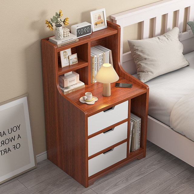 The bedside cabinet simple storage cabinet rental house for rental ...