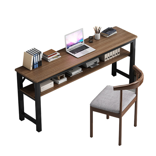 Computer table -type household long strip narrow table small apartment ...