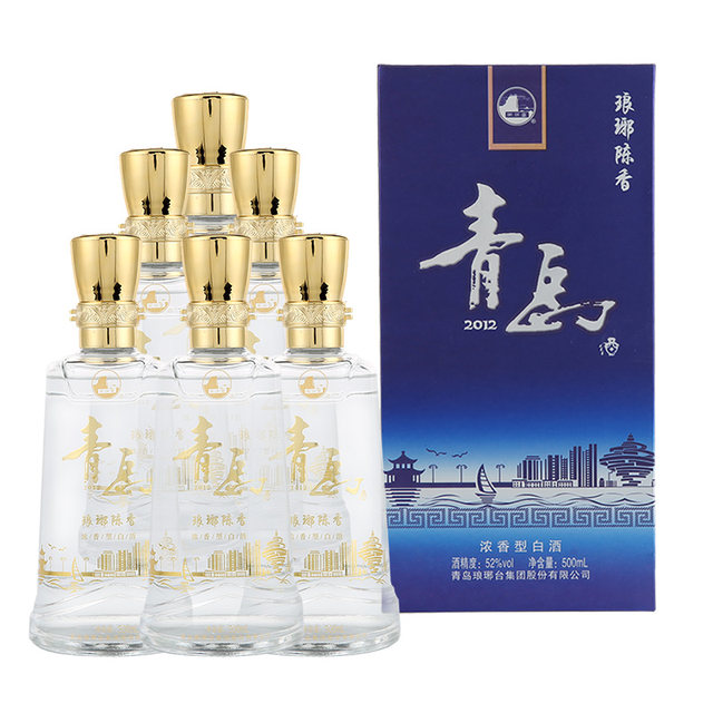 Qingdao specialty wine Langya platform 52 -degree Langya Chenxiang high -fragrant white wine ...