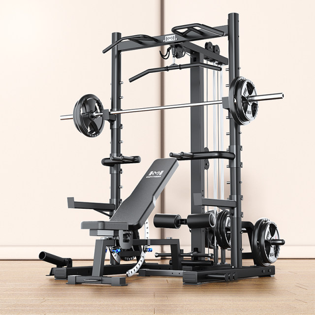Gantry rack squat rack fitness equipment household bench press rack ...