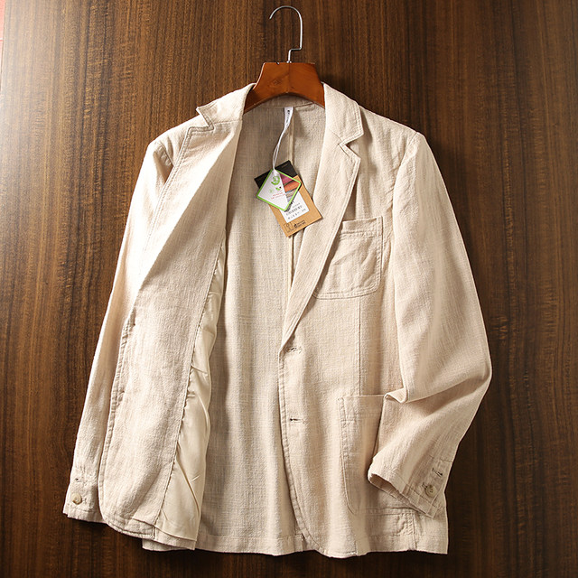 70 ramie +30 cotton! Spring and summer new thin, breathable, sweaty ...