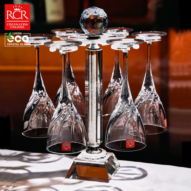 Italian RCR imported crystal glass color poetry tall wine red wine wine ...