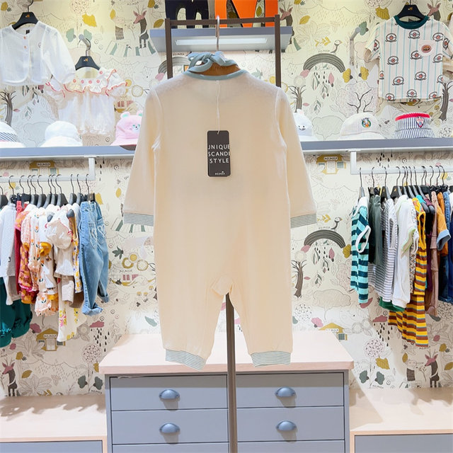 moimoln Xiaoyunduo Korean children's clothing counter purchase 2024 winter baby pure cotton ...