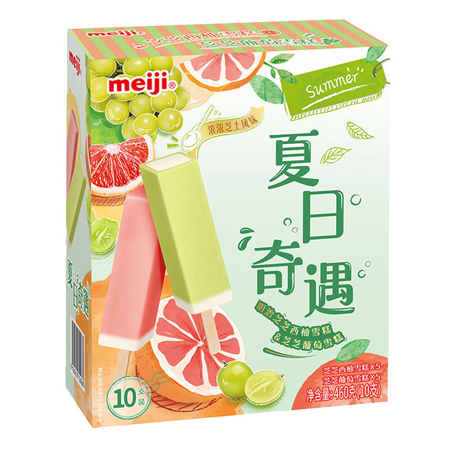 Meiji Meiji Cretchy Red Bean Chestnut Red Bean Mango Ice Cream Family ...