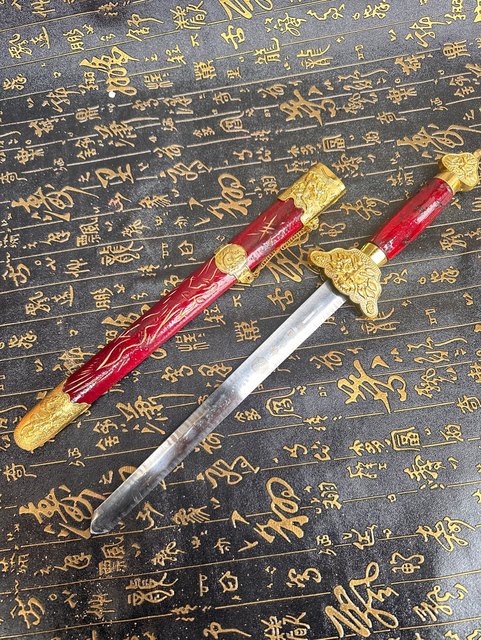 Taoist Supplies, Worship Accessories, Seven-Star Sword, Complete Set of ...