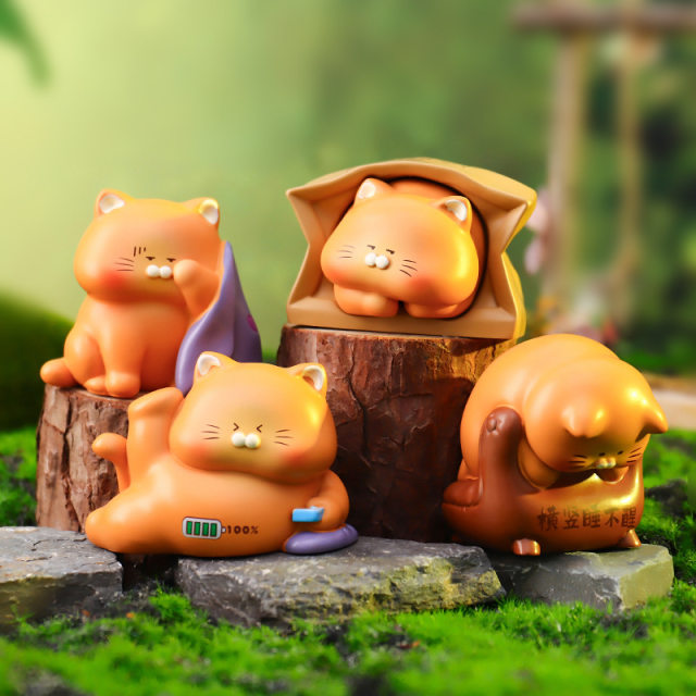 Meow Tuanzi Part-time Job Notes Blind Box 2024 New Girl Cute Cat has a ...