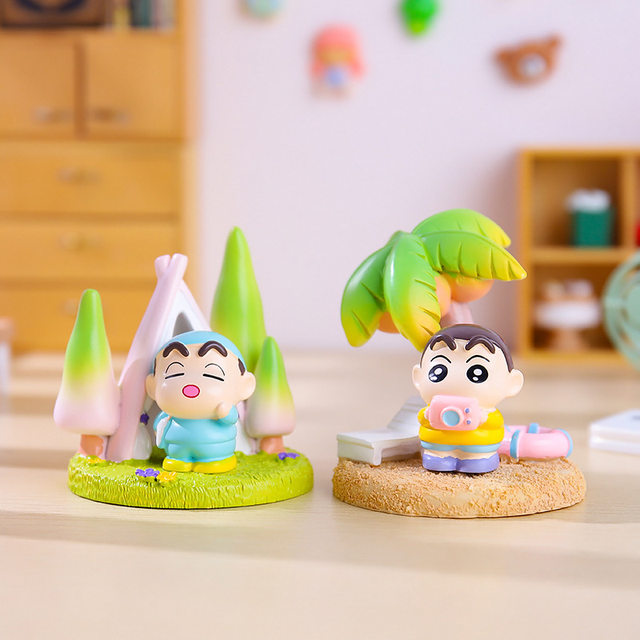 Crayon Shin-chan Blind Box 2024 New New Boy No Worry Series Shinnosuke ...