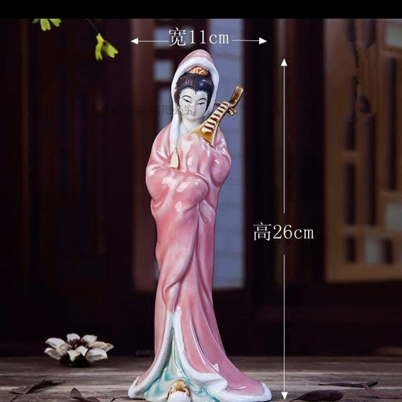 Ceramic Seven Fairies Statues at home for worshipping Bao’s aunt, Seven ...