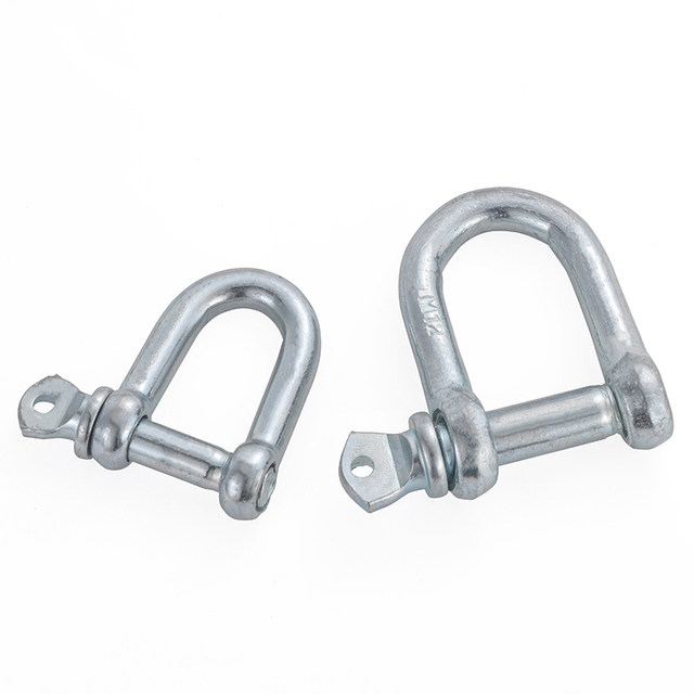 National standard D-type Japanese shackle galvanized D-shaped lifting ...