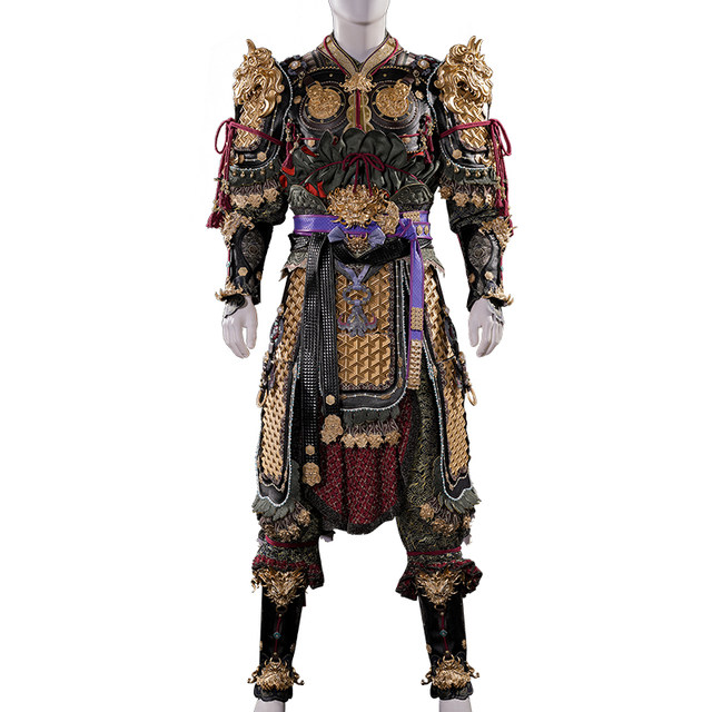 In February Tiando COS COS Server Goku Qi Tian Dasheng Golden armor set ...
