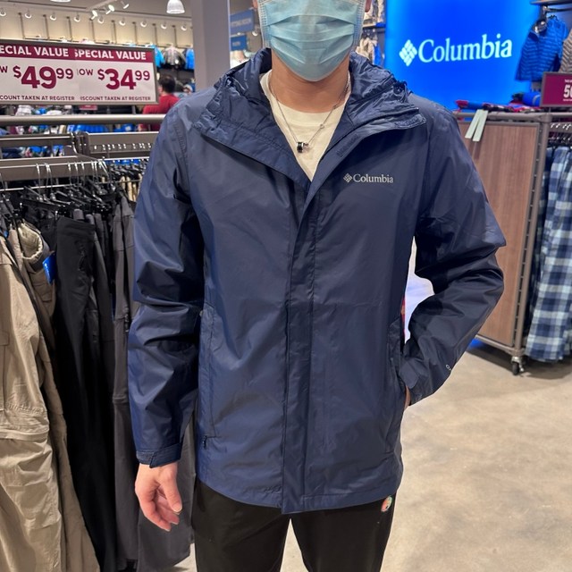 Columbia/Columbia men's outdoor casual trendy windproof and waterproof ...