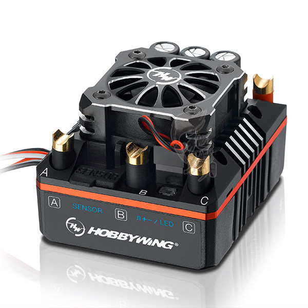 Hobbywing Athlon ERUNXR8Plus150A Sensitive Brushless ESC 6S Car Model ESC