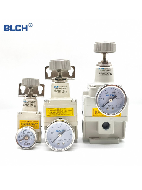 BLCH Bailing Pneumatic Precision Pressure Regulator IR1020 Pressure Reducing Valve IR2020-02BG ...