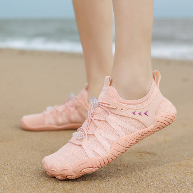 Outdoor anti-cut river tracing shoes men and women beach shoes speed ...