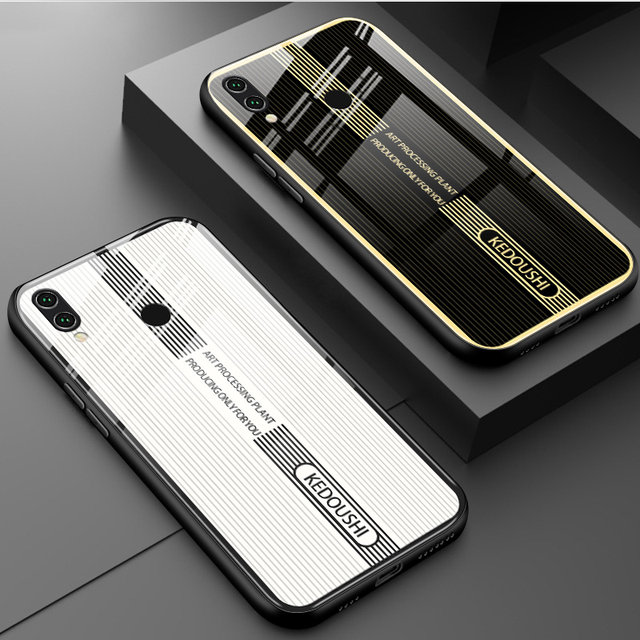Suitable for Honor 8X mobile phone case glass honor8x ultra-thin metal ...