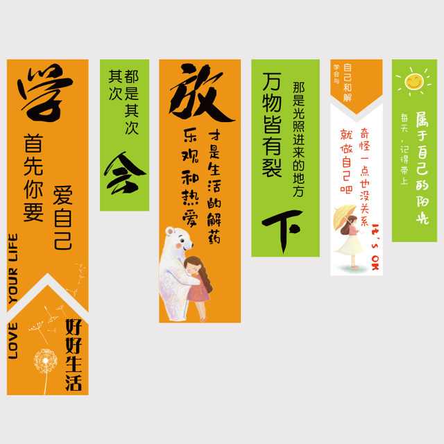 Psychological counseling room layout of the chart of the mind stations decorative painting ...