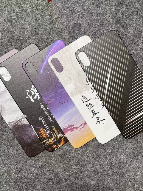 Suitable for Apple x back cover plastic large hole xsmax mobile phone ...