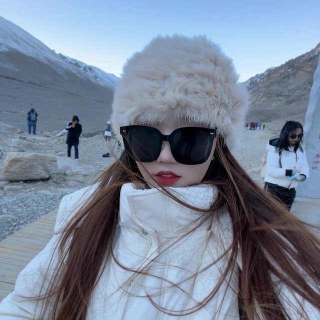 Temperament Fashion Rabbit Bao Bao Head Hat Female Winter Winter Cold ...