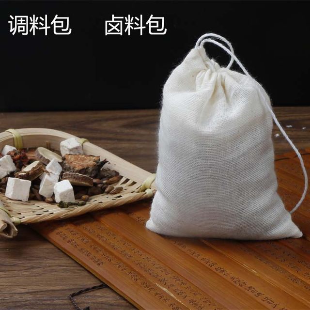 10 Pieces of 15*20cm Pure Cotton Gauze Bags, Traditional Chinese ...