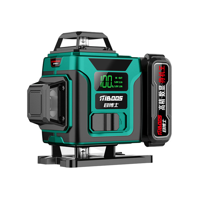 Laser infrared level meter high-precision strong light thin line ...