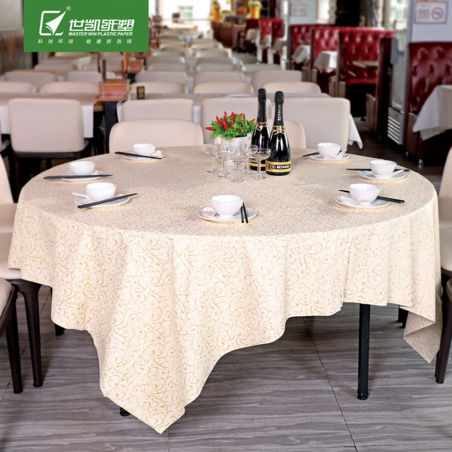 Restaurant disposable tablecloths Hotel hotel tablecloth round ...