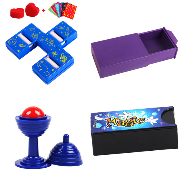Children's magic props complete set primary school students easy to ...