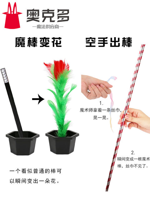 Children's stage magic show props set gift box turns into magic big toy ...