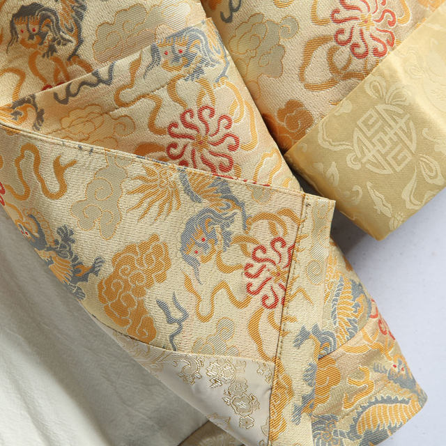 Kirin Tang costumes spring new Chinese wind men's original national ...