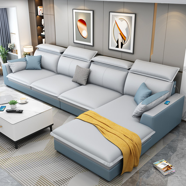 2023 new technology cloth sofa small apartment Nordic simple modern ...