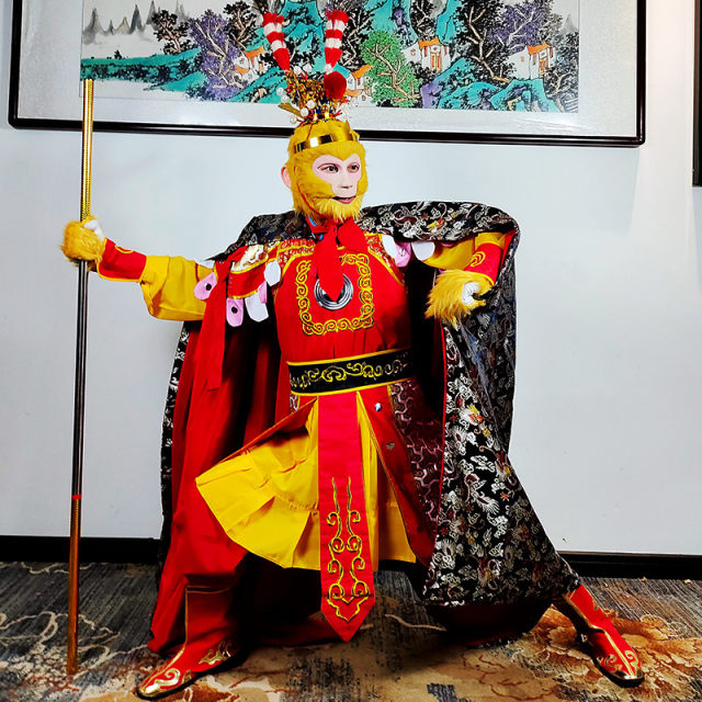 Journey to the West Clothes Sun Wukong Costumes Bull Demon King Performance Costumes Qi Tian Da ...