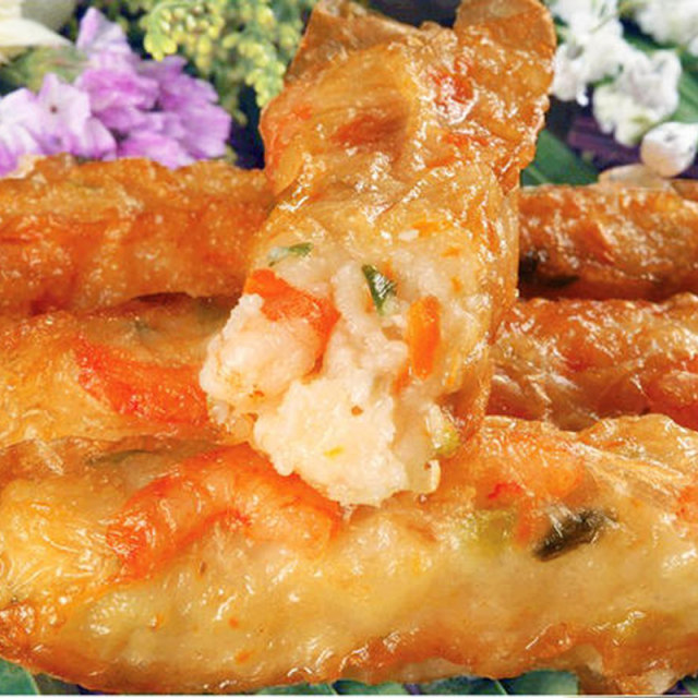 Jiafu Shrimp Roll Tofu Skin Roll Fried Dim Sum Fujian Frozen Food Fried ...