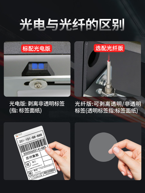 bsc-Q120 optical fiber transparent label stripping machine full ...